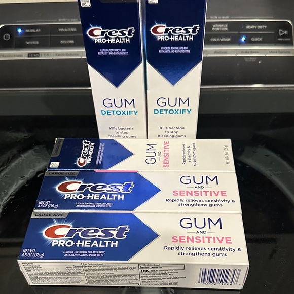 Crest | Other | Crest Prohealth Gum Detoxify And Sensitive Toothpaste ...